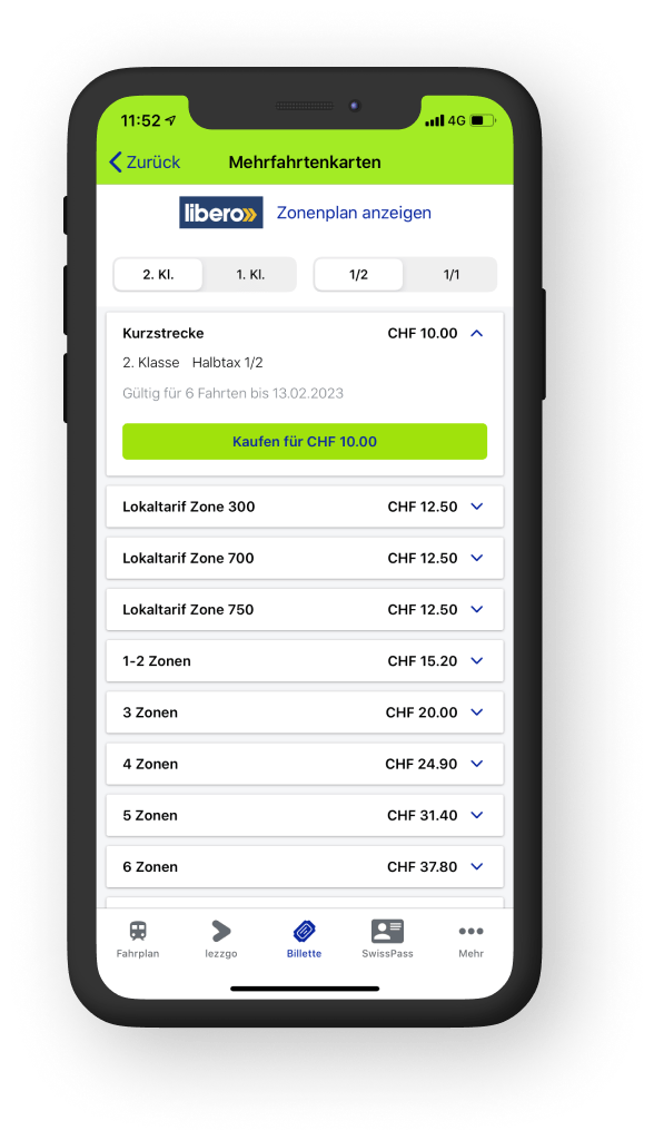 BLS Mobil – Ihre persönliche App für Tickets und Fahrplan - BLS AG