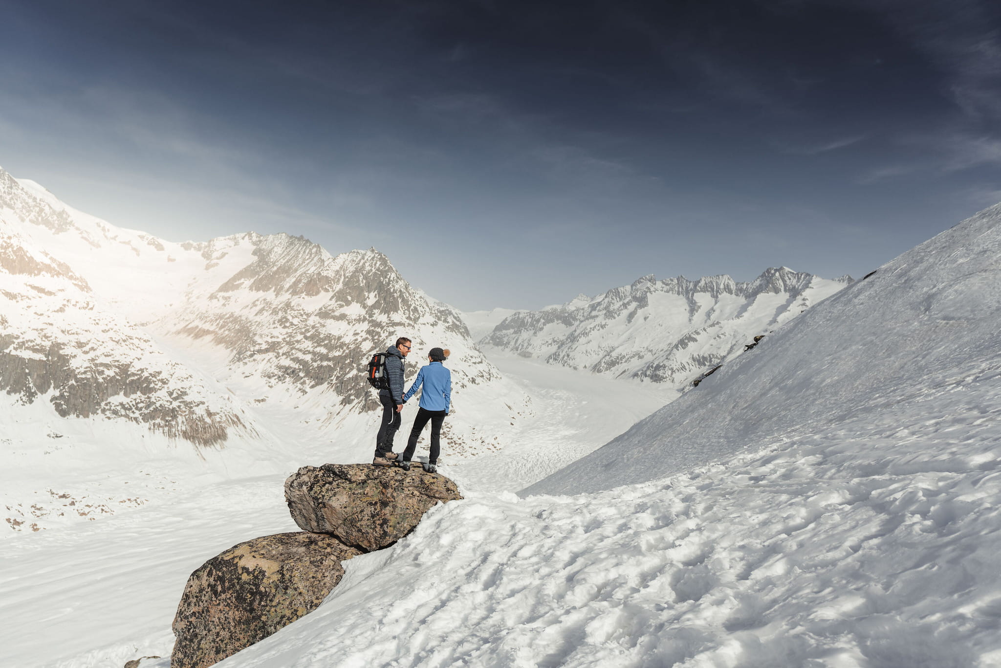 Aletsch Arena – largest glacier in the Alps – excursion tip