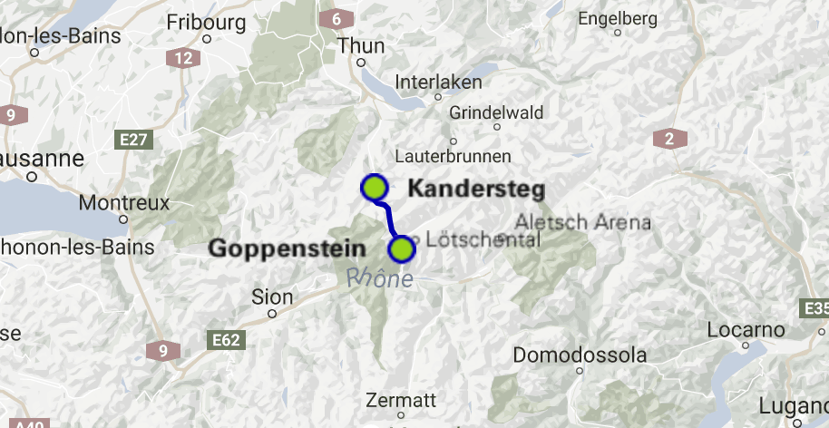 Kandersteg–Goppenstein - BLS AG