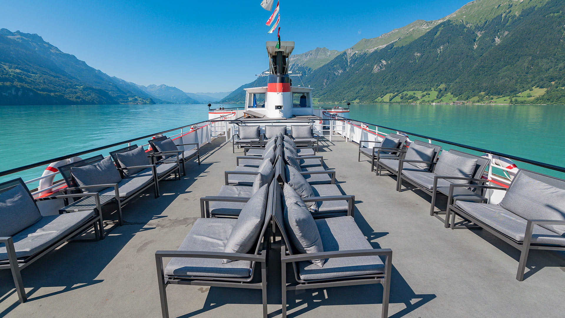 Location de bateaux sur le lac de Brienz: MS Brienz - Location & flotte