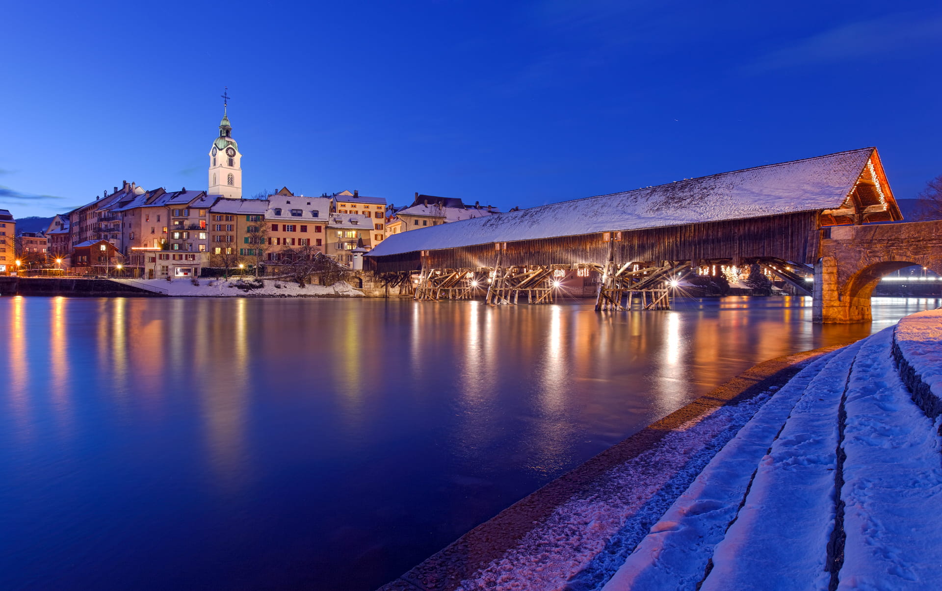 The charming little town of Olten - Excursions by train
