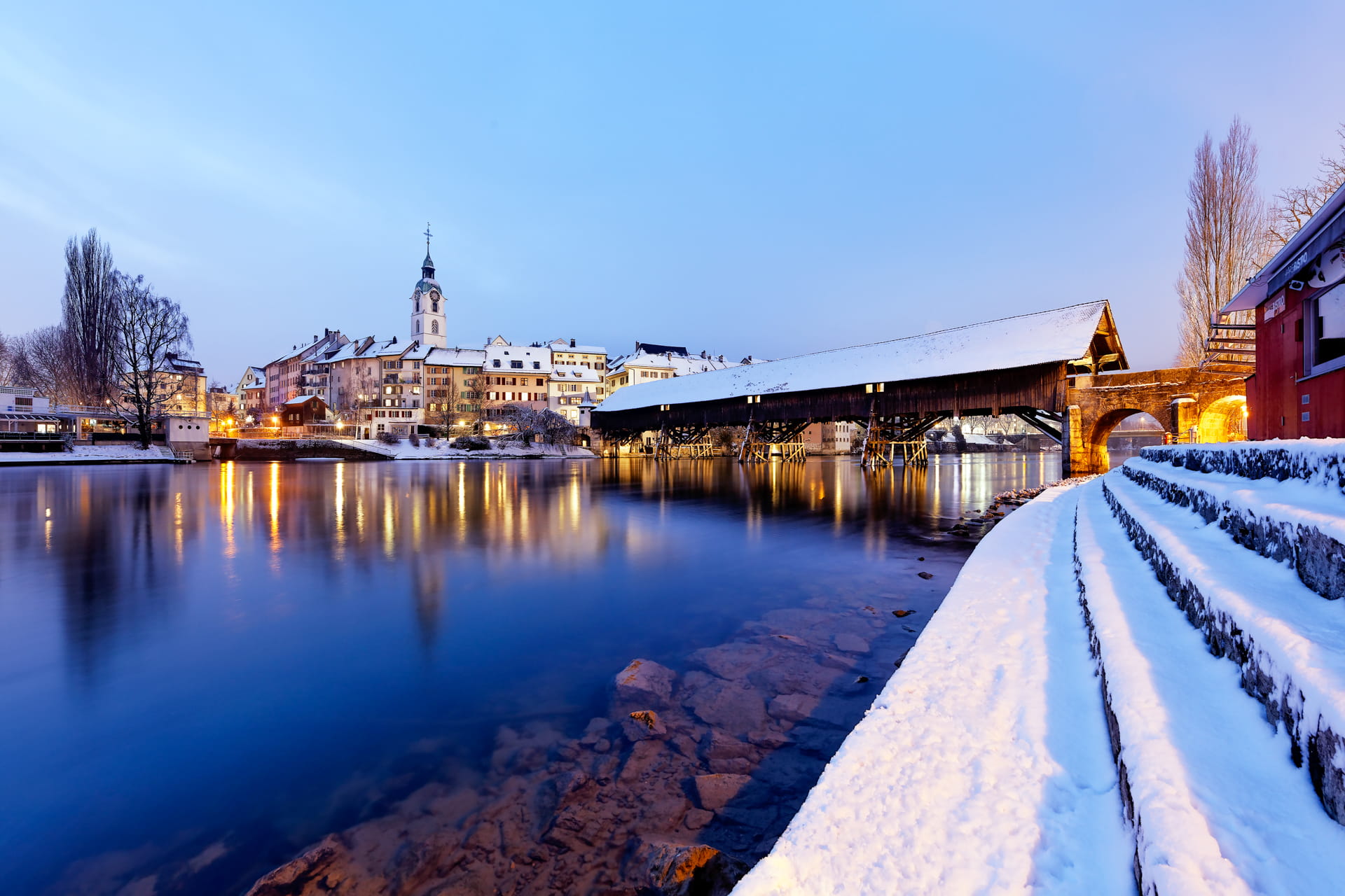 The charming little town of Olten - Excursions by train