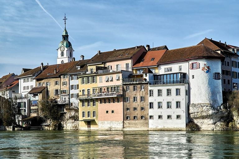The charming little town of Olten - Excursions by train