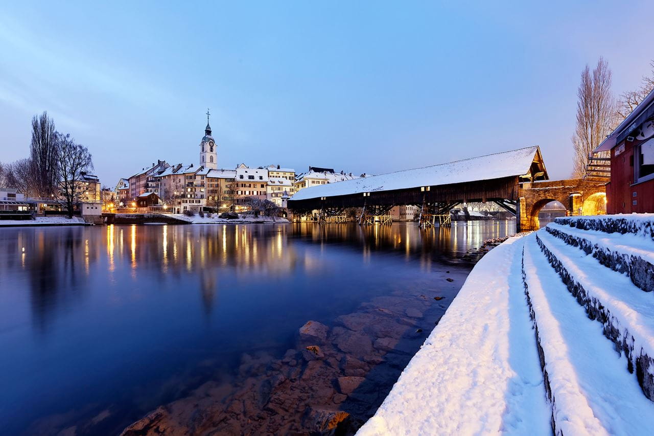 Weihnachtsmarkt und Adventsdorf in Olten - Ausflüge mit dem Zug