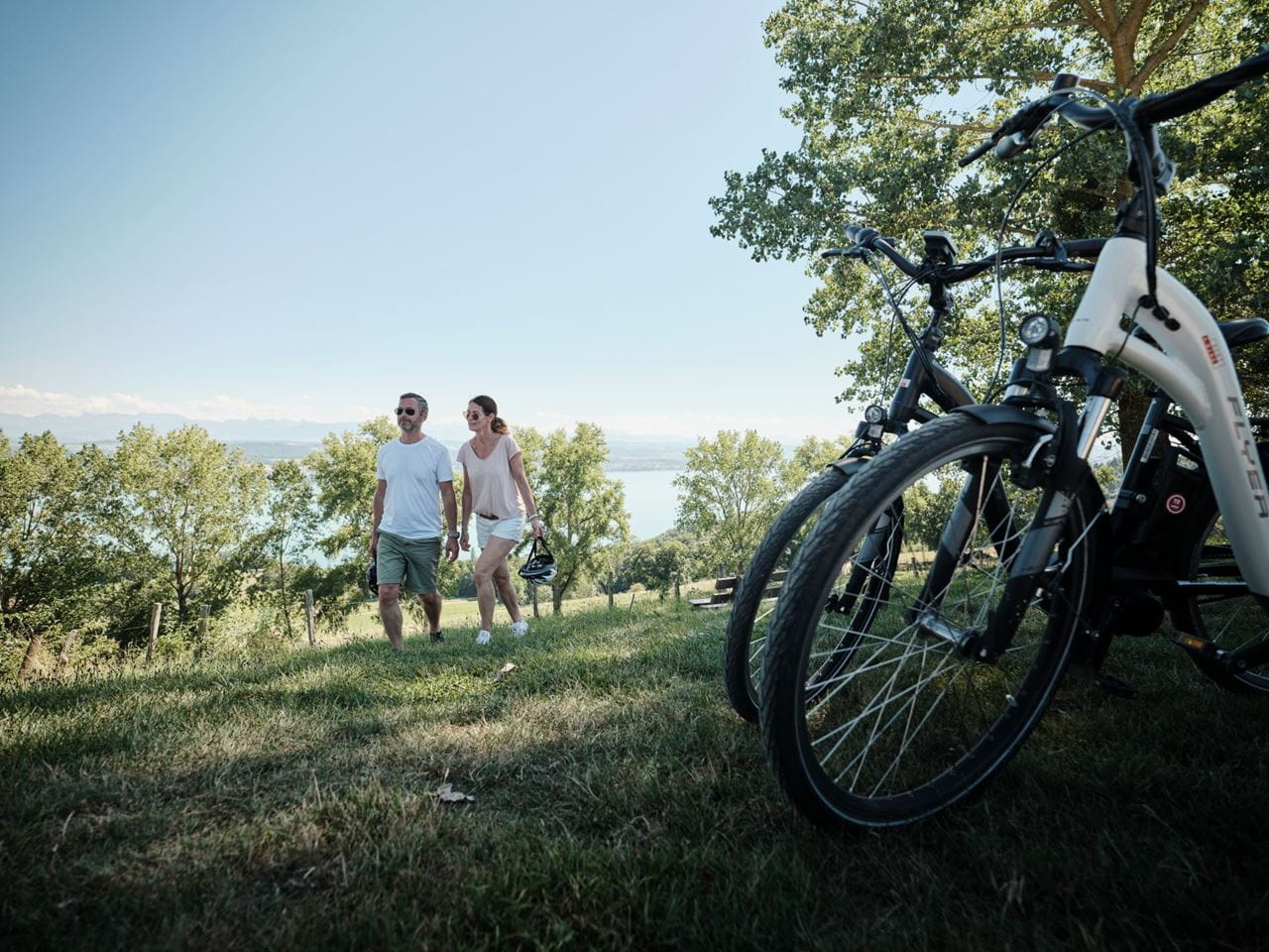 E-Bike - Velotouren Murtensee - Ausflüge mit dem Zug