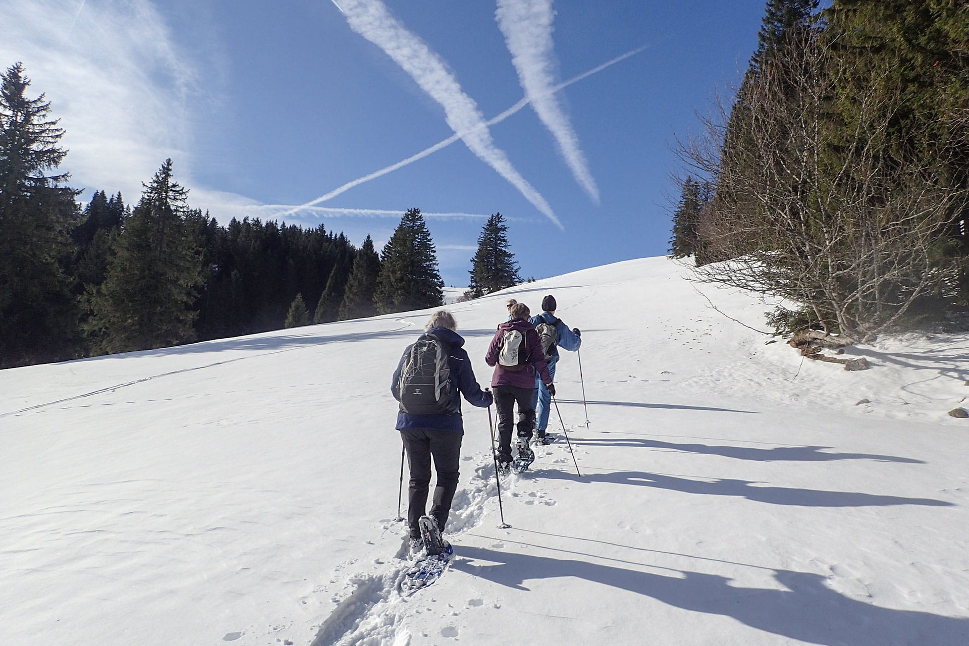 Winterwandern im Val-de-Travers - Ausflüge mit dem Zug