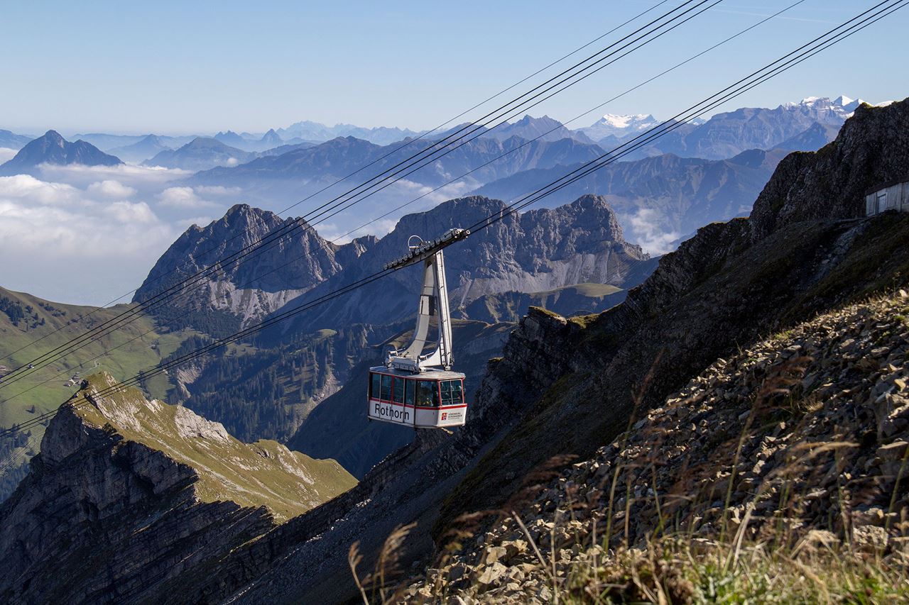 Panoramaaussicht Brienzer Rothorn – Ausflüge mit dem Zug