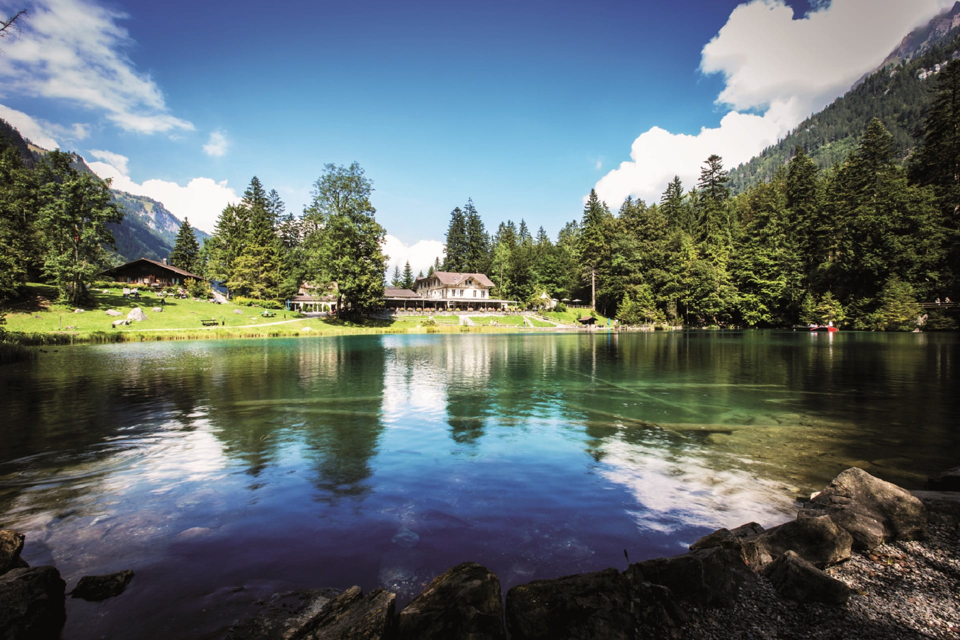 Ausflugsziel Blausee - Ausflüge mit dem Zug