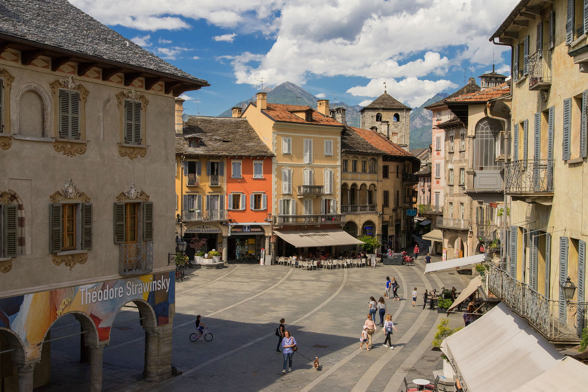 Domodossola im Norden Italiens - Ausflüge mit dem Zug