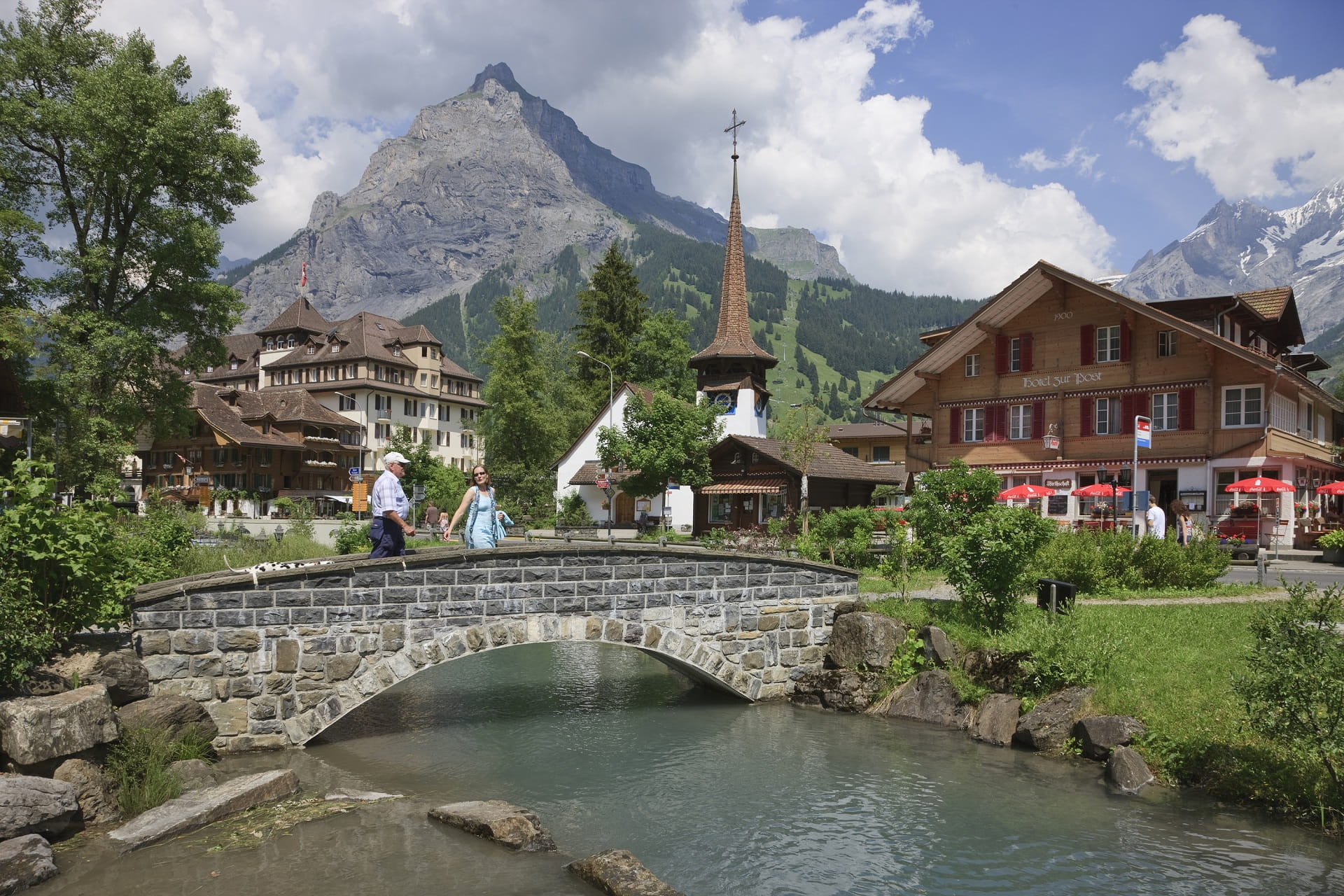 Rundwanderungen in Kandersteg - Ausflüge mit dem Zug