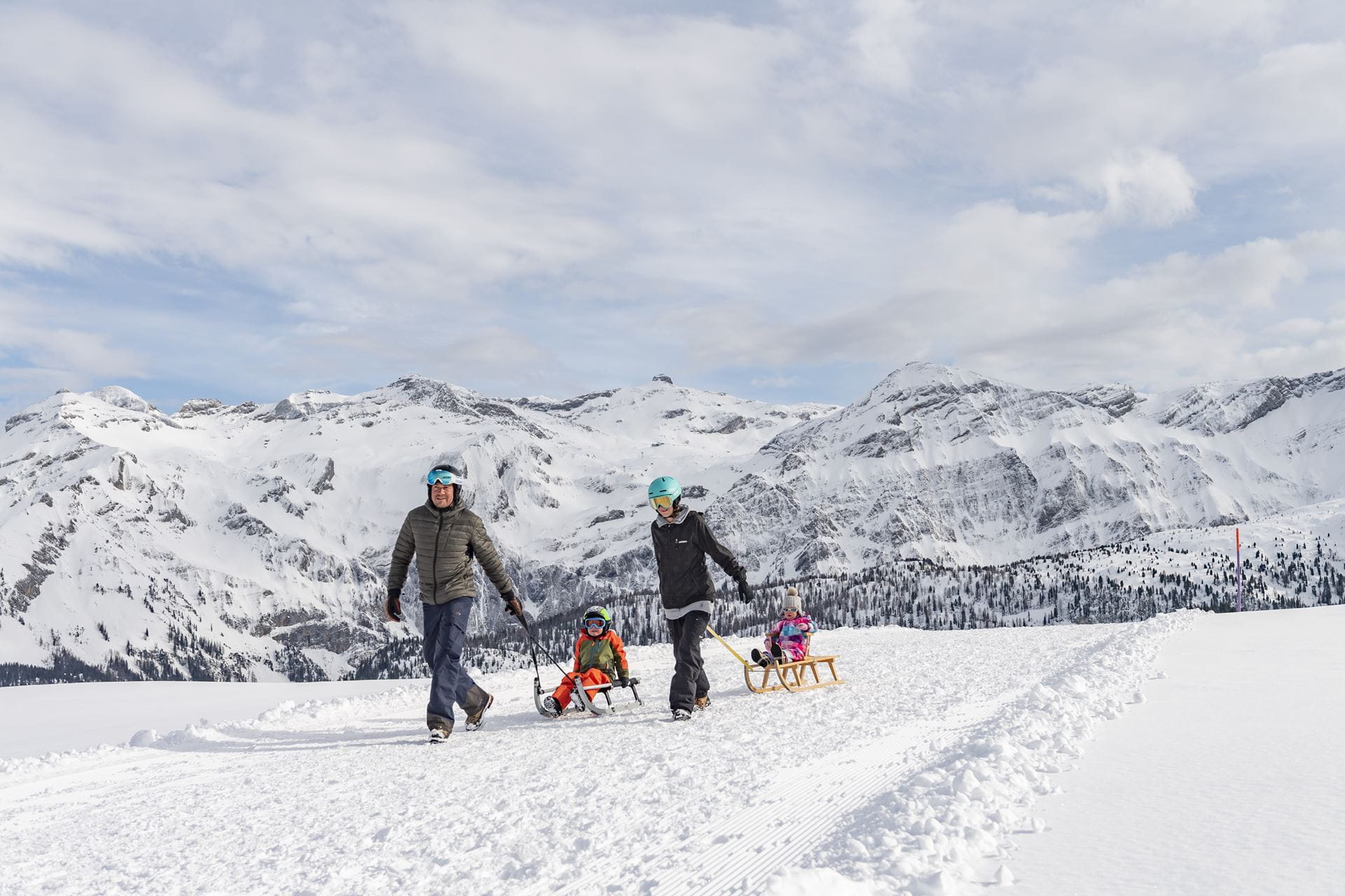 Schlitteln in Sörenberg Entlebuch - Ausflüge mit dem Zug