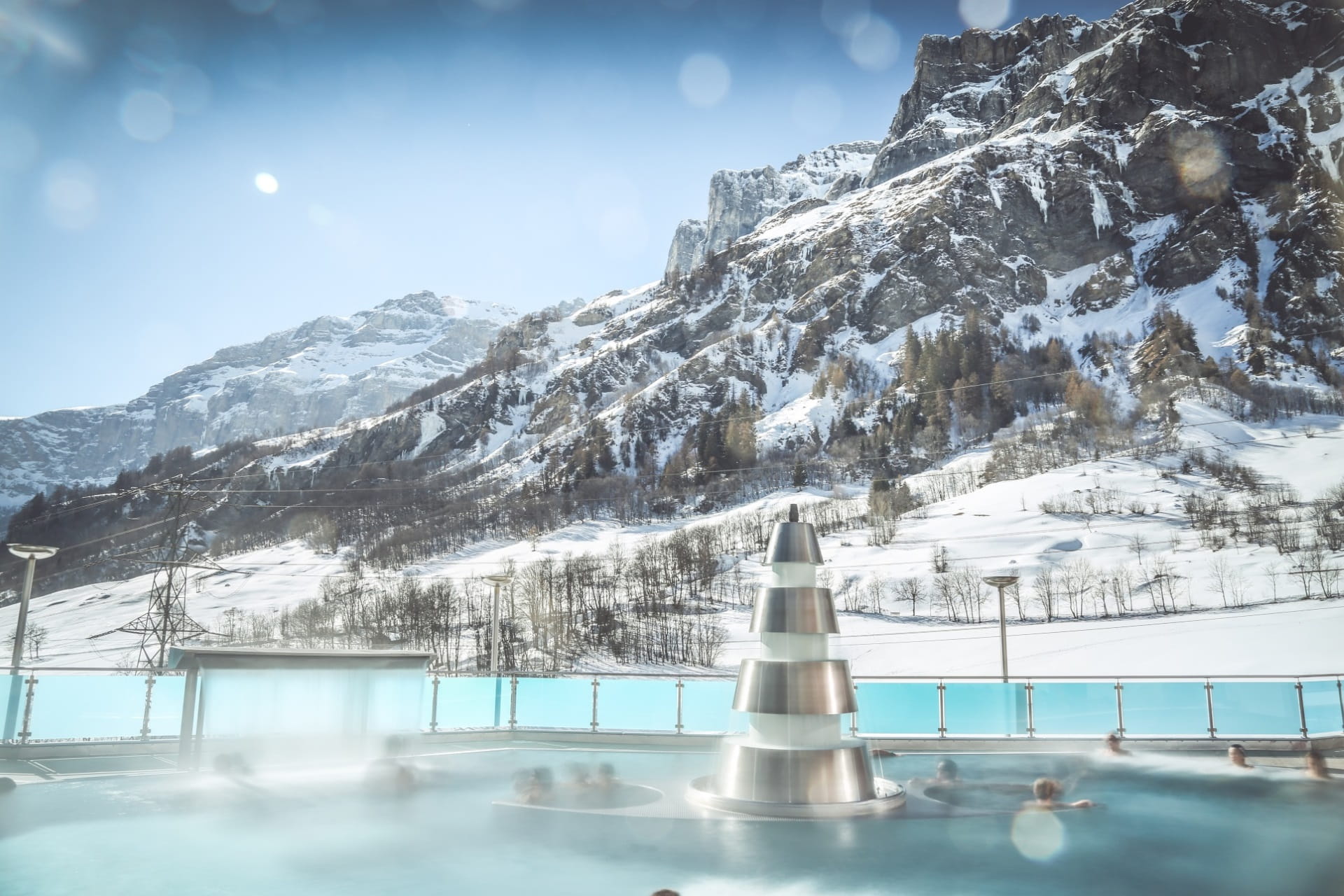 Leukerbad thermal bath experience - Excursions