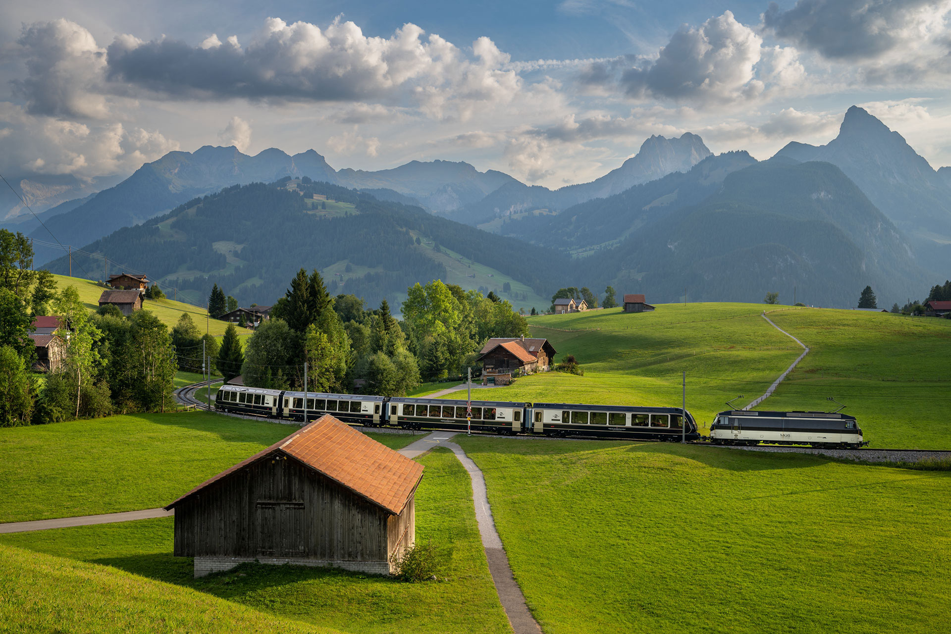 GoldenPass Express Interlaken–Montreux - Ausflüge mit dem Zug