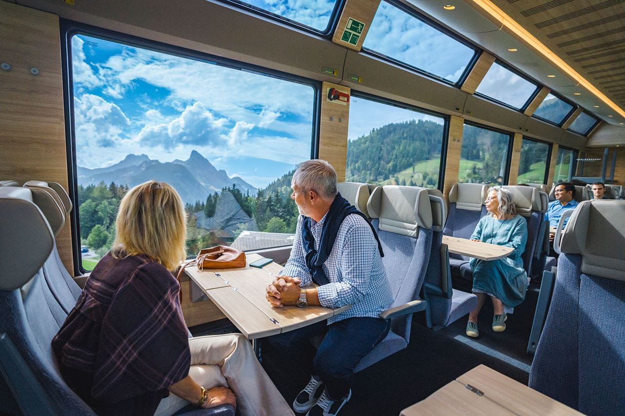 GoldenPass Express Interlaken–Montreux - Excursions en train