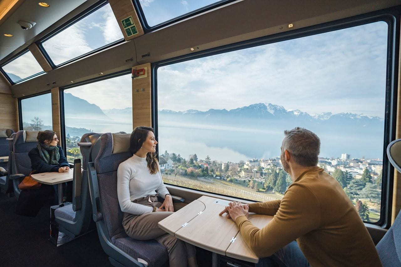 GoldenPass Express Interlaken–Montreux - Excursions by train