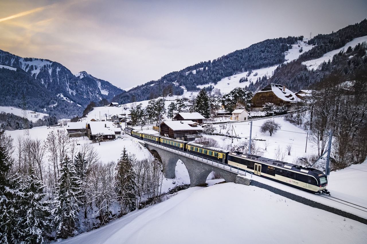 GoldenPass Express Interlaken–Montreux - Excursions by train