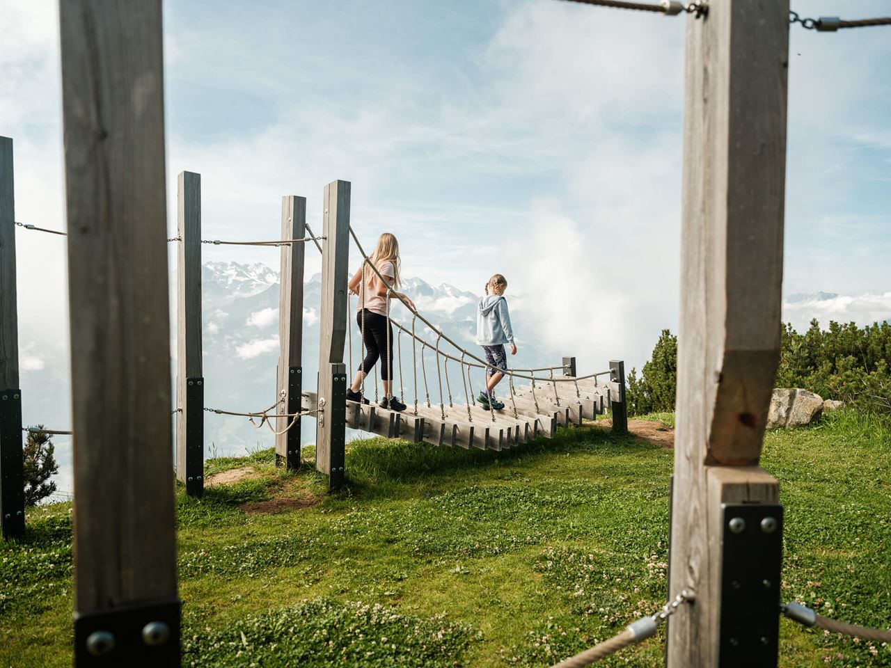 Trotti-Bike am Niederhorn - Ausflüge mit dem Zug