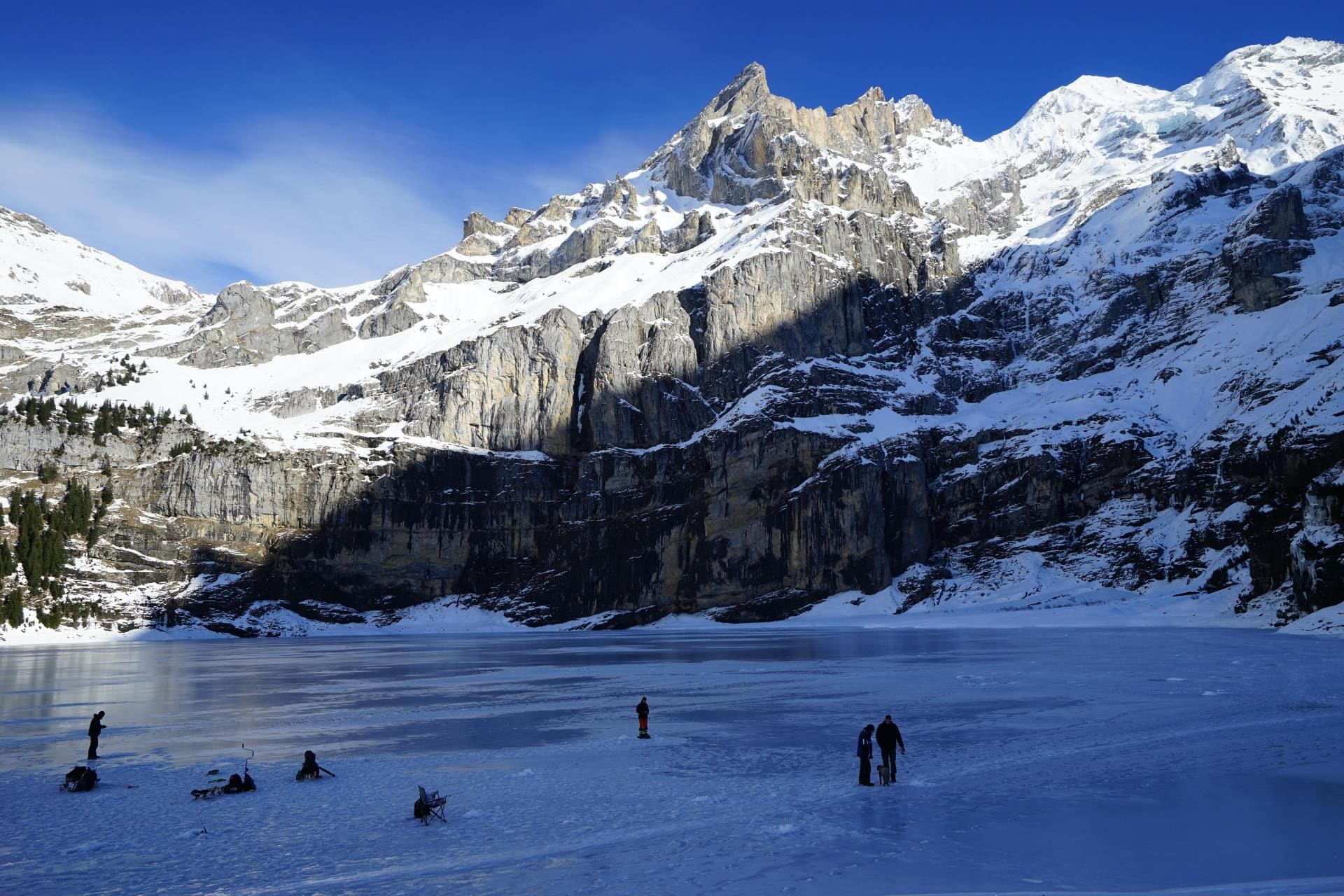 Wanderung Kandersteg‒Oeschinensee - Ausflüge mit dem Zug