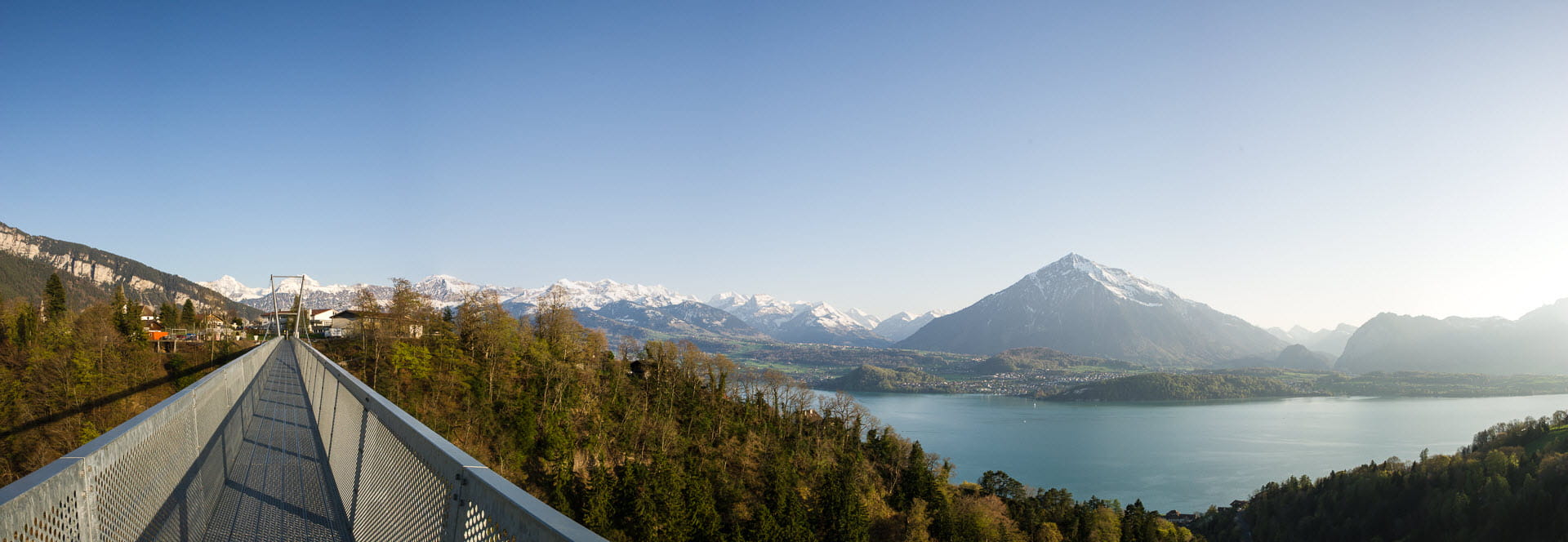 Panorama circular trail at Lake Thun - Excursions