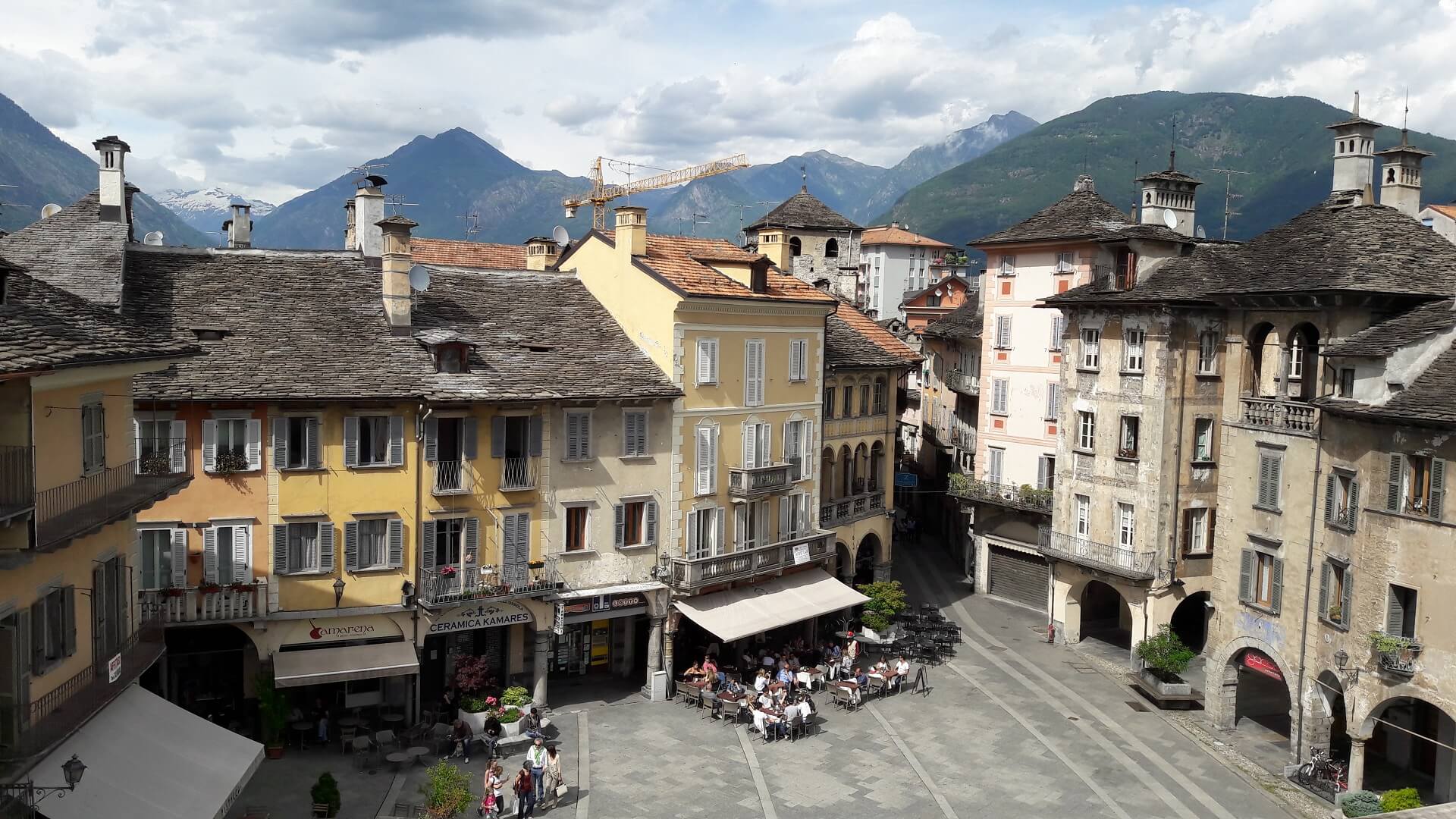 Domodossola im Norden Italiens - Ausflüge mit dem Zug
