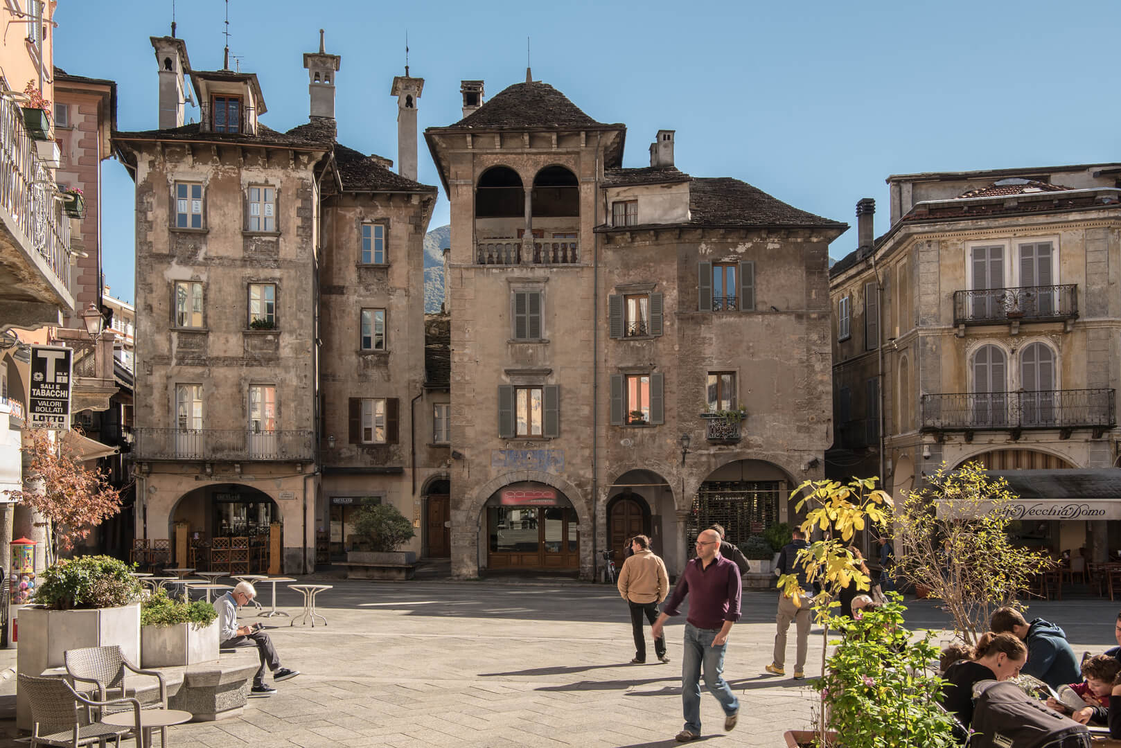 Domodossola im Norden Italiens - Ausflüge mit dem Zug