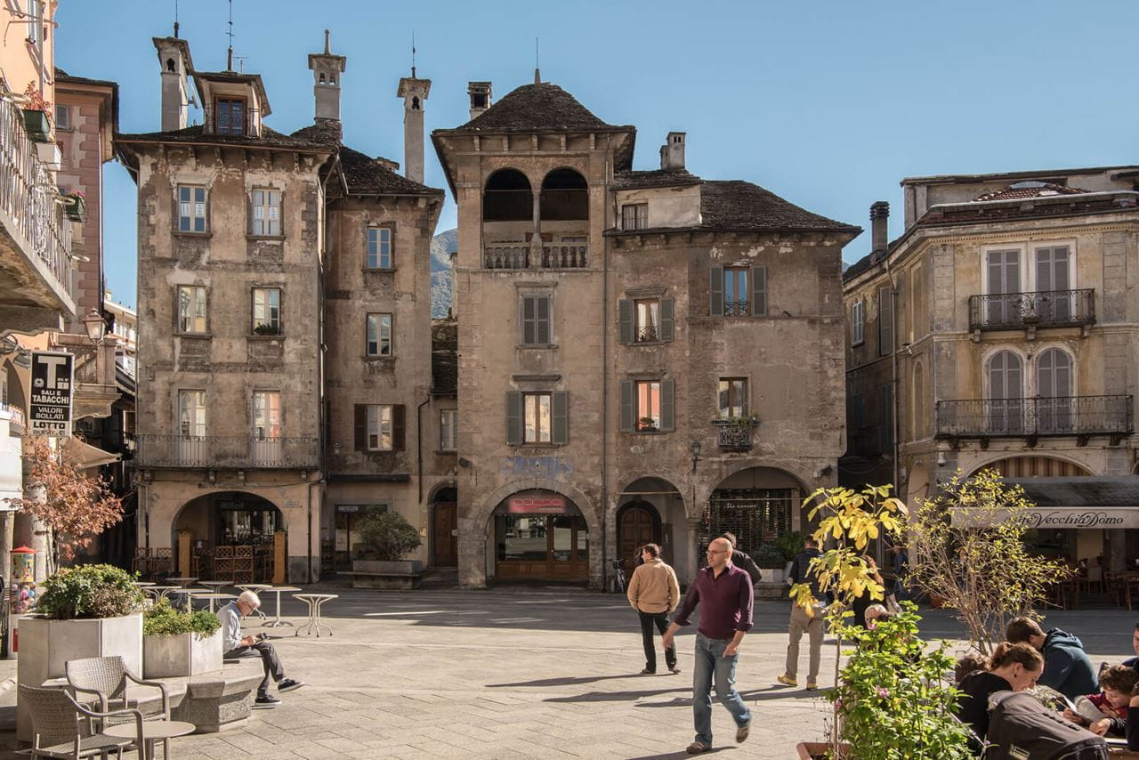 Domodossola im Norden Italiens - Ausflüge mit dem Zug