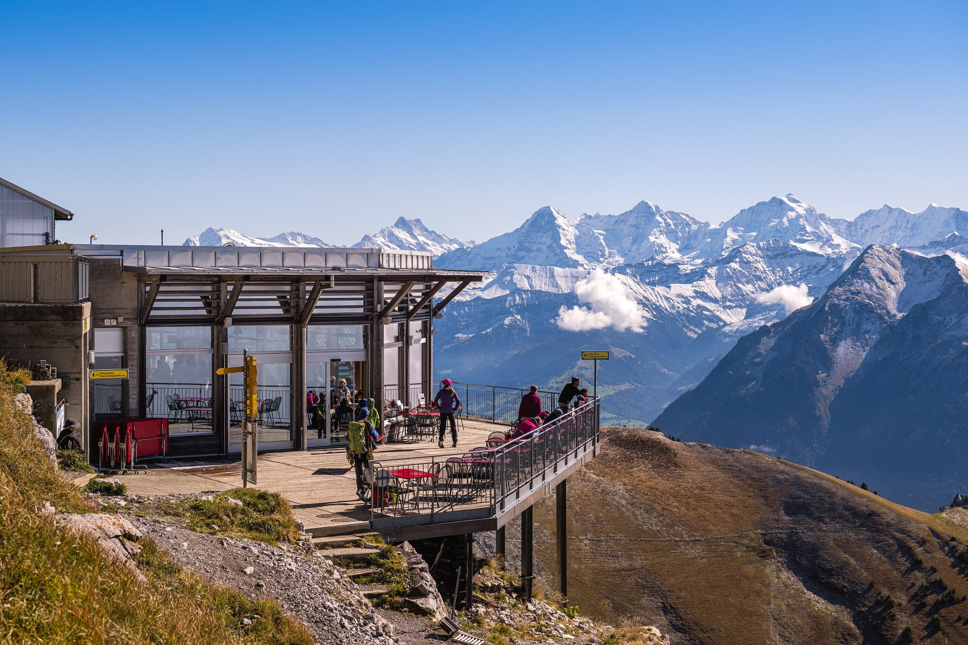 Das Panorama auf dem Stockhorn geniessen - Ausflüge