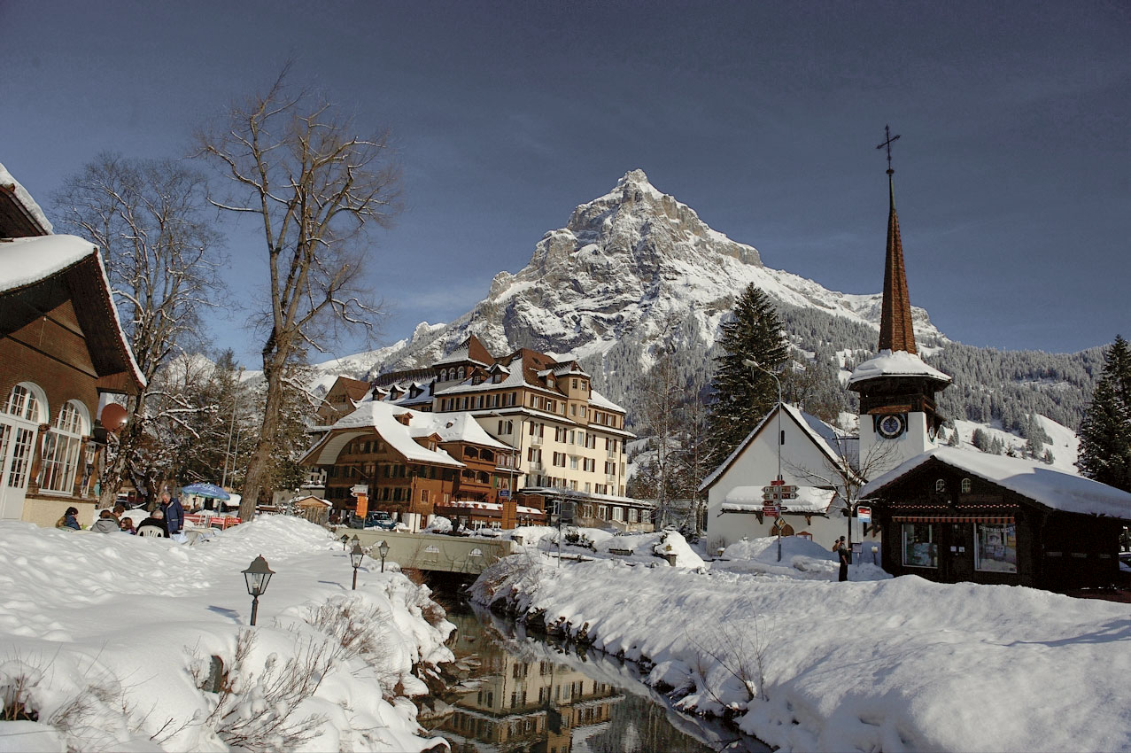 Langlauf Loipe Kandersteg - Ausflüge mit dem Zug