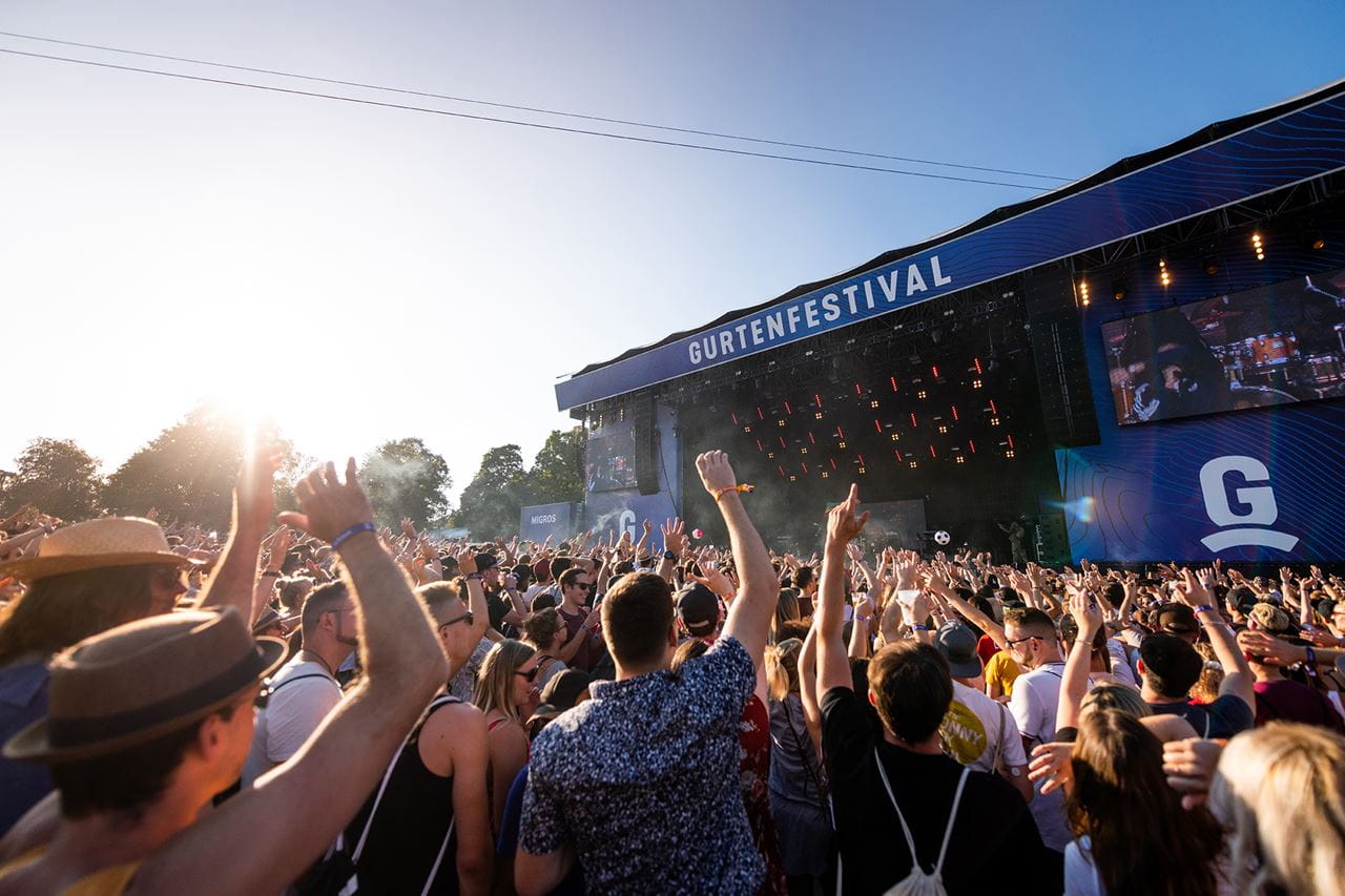 Gurtenfestival Bern - Mit dem Zug zum Event