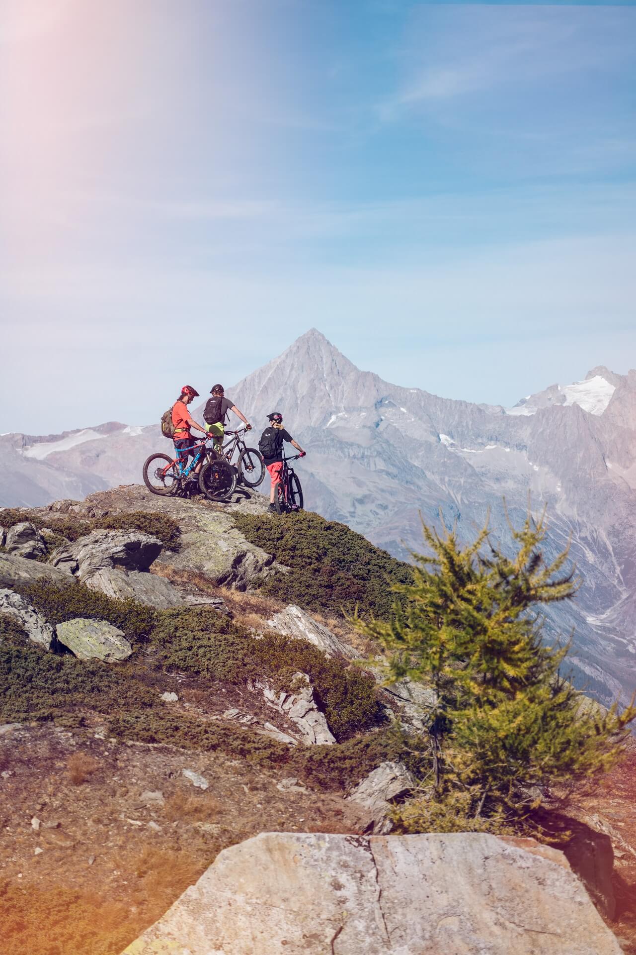 Ferien in der Schweiz mit dem Mountainbike: Valais Alpine Bike ...