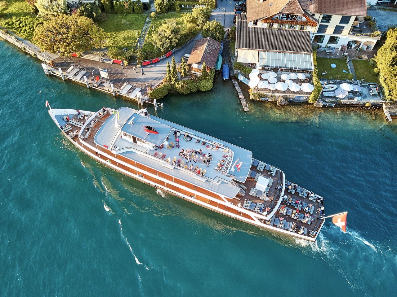 Croisière sur le lac de Thoune - Excursions en train et en bateau
