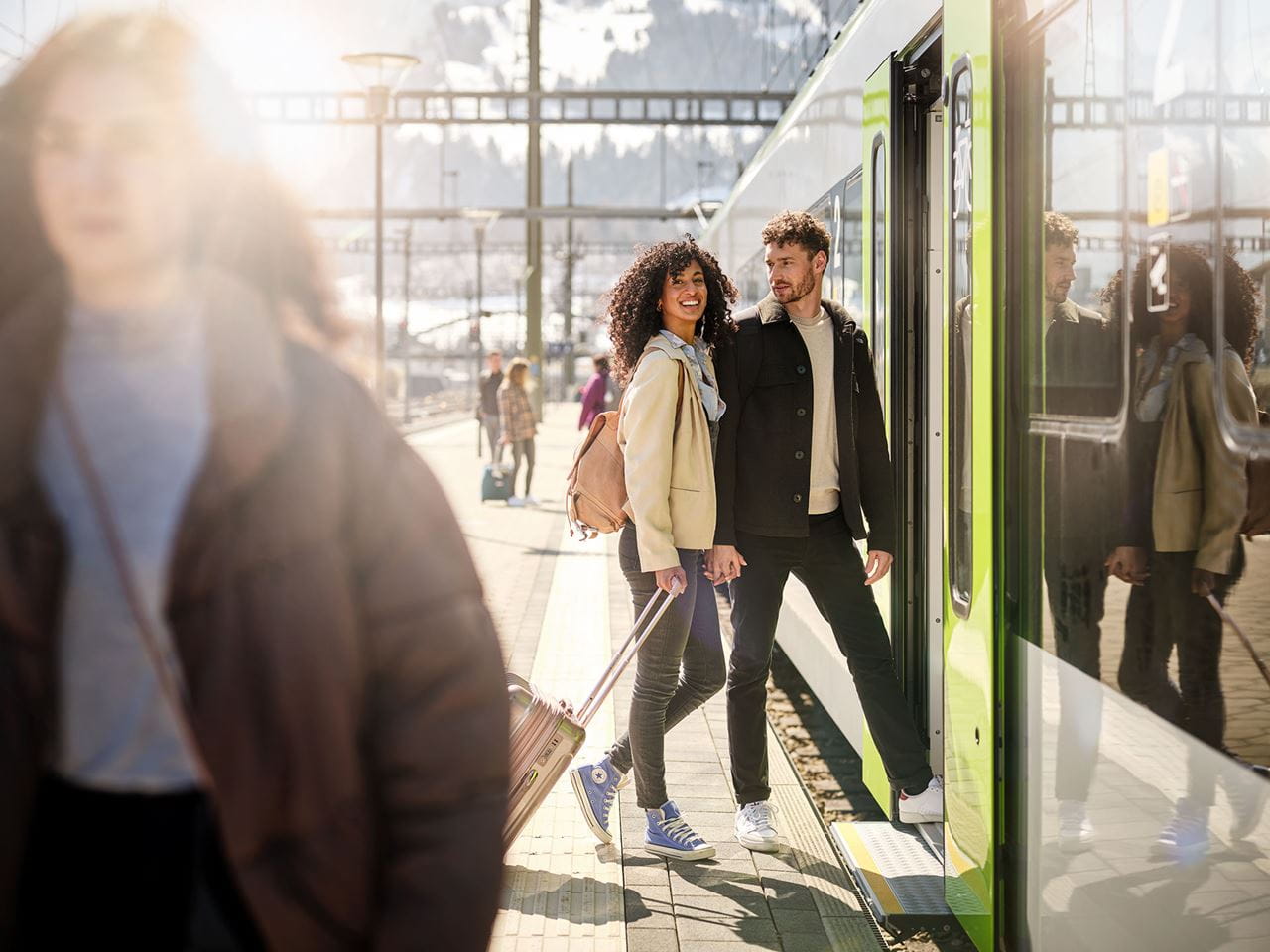 BLS connects. | Train, bus, boat & car transport