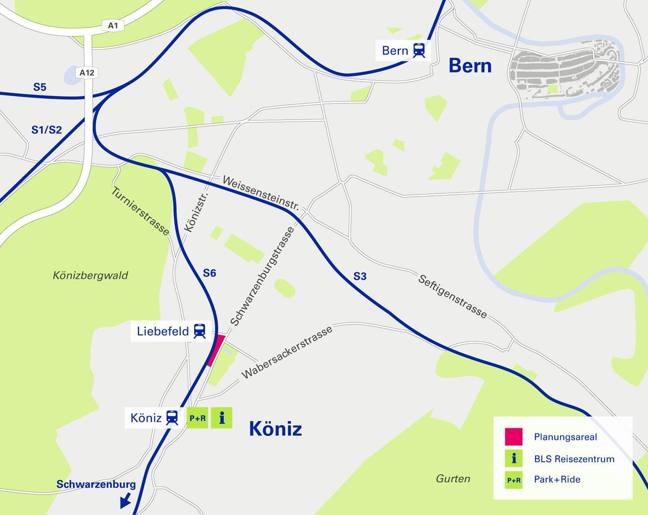 Immobilien - Entwicklungsareal Köniz Liebefeld - BLS AG