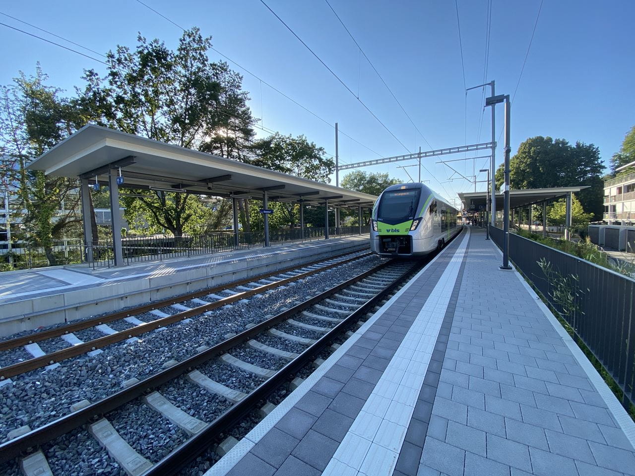 BLS hat Bauarbeiten am Bahnhof Burgdorf Steinhof abgeschlossen – 25.08. ...