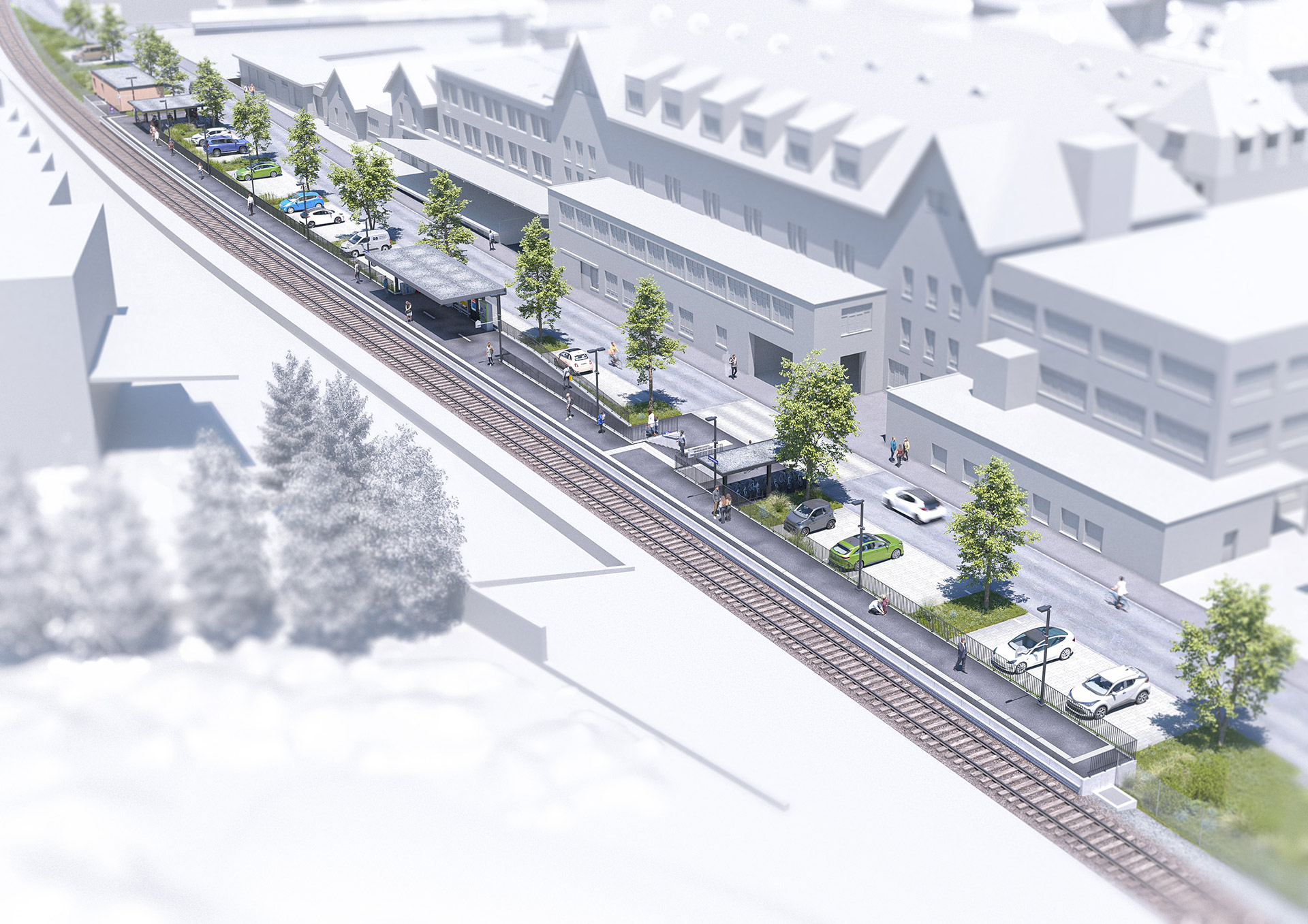 Modernisierung Bahnhof Langenthal Süd - BLS AG