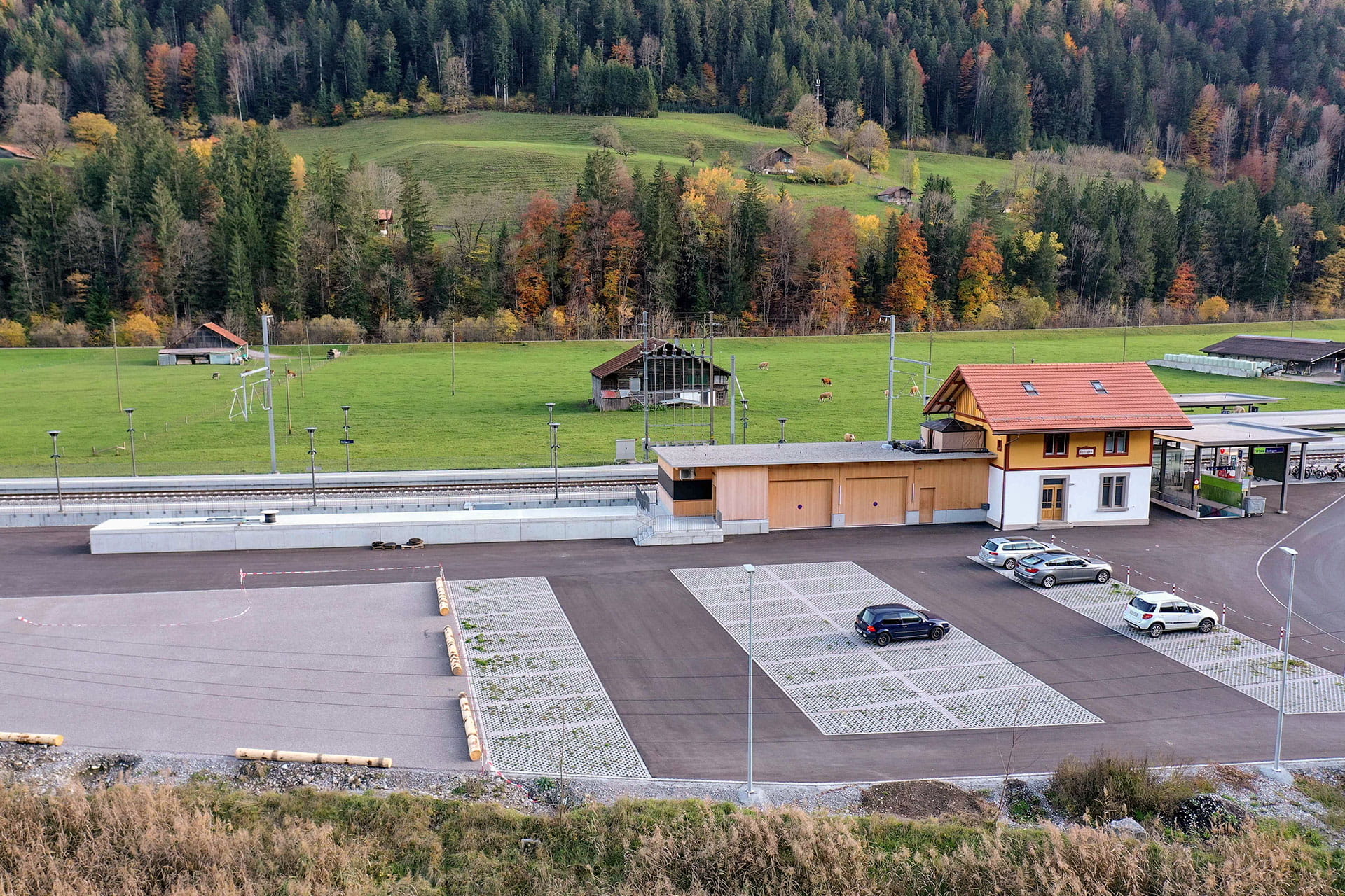 Modernisierung Bahnhof Boltigen - BLS AG