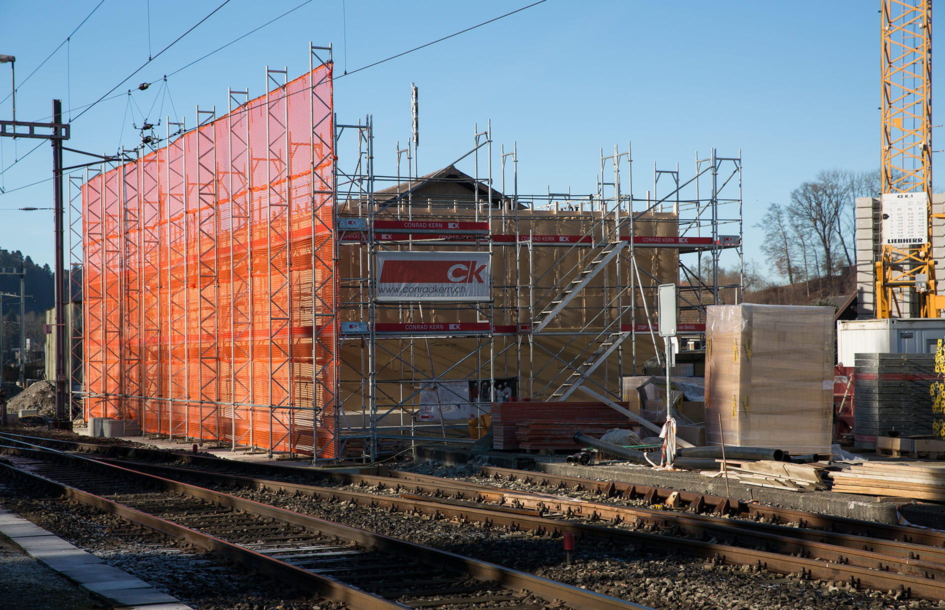 Bauprojekt - Modernisierung Bahnhof Ramsei - BLS AG